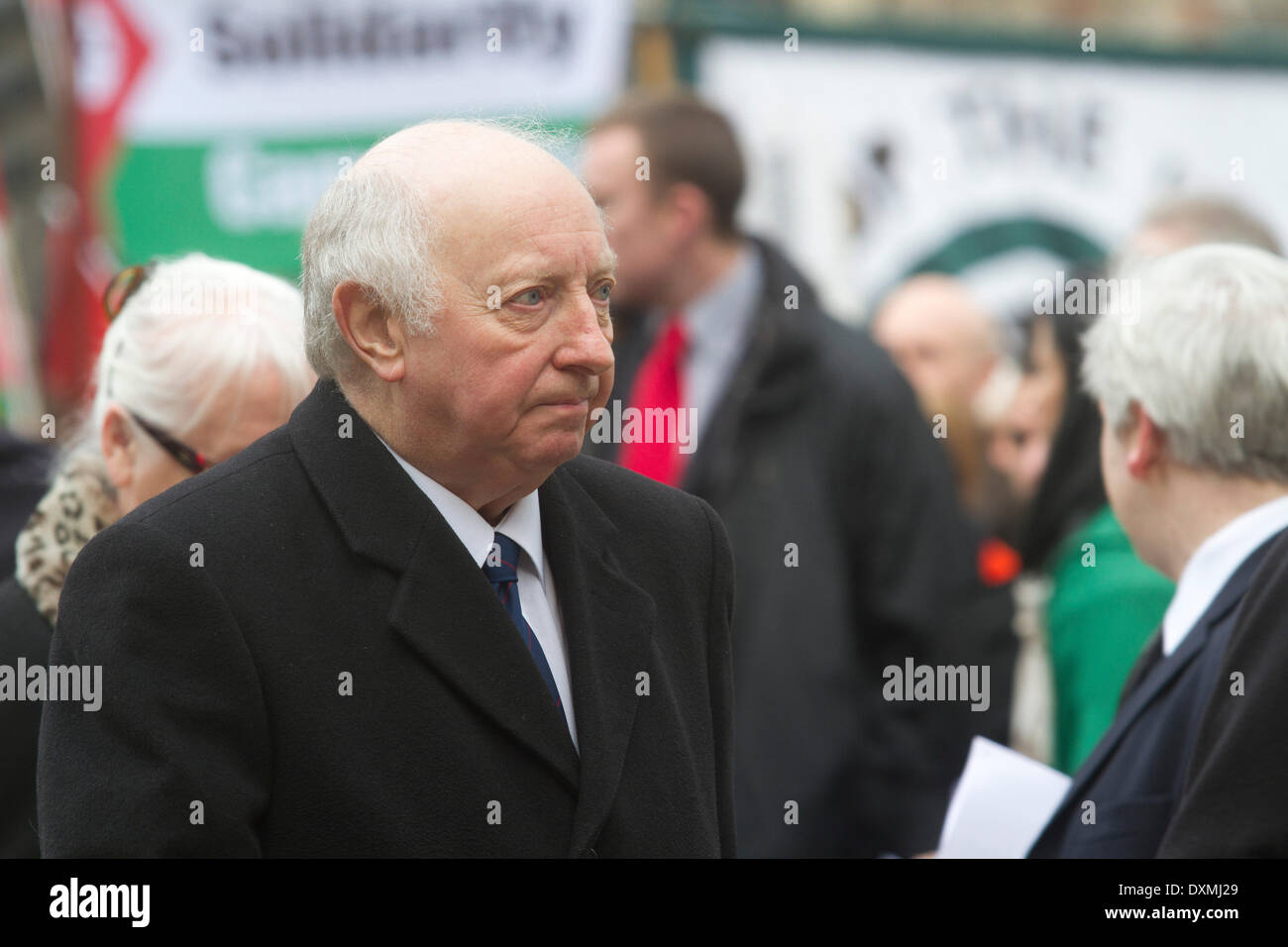 Num president arthur scargill in london hi-res stock photography and ...