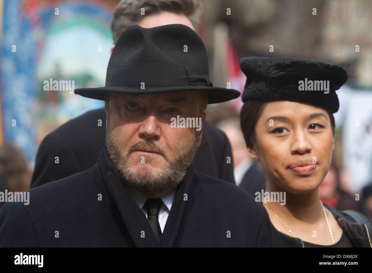 Westminster London, UK. 27th March 2014. Respect Party MP George ...