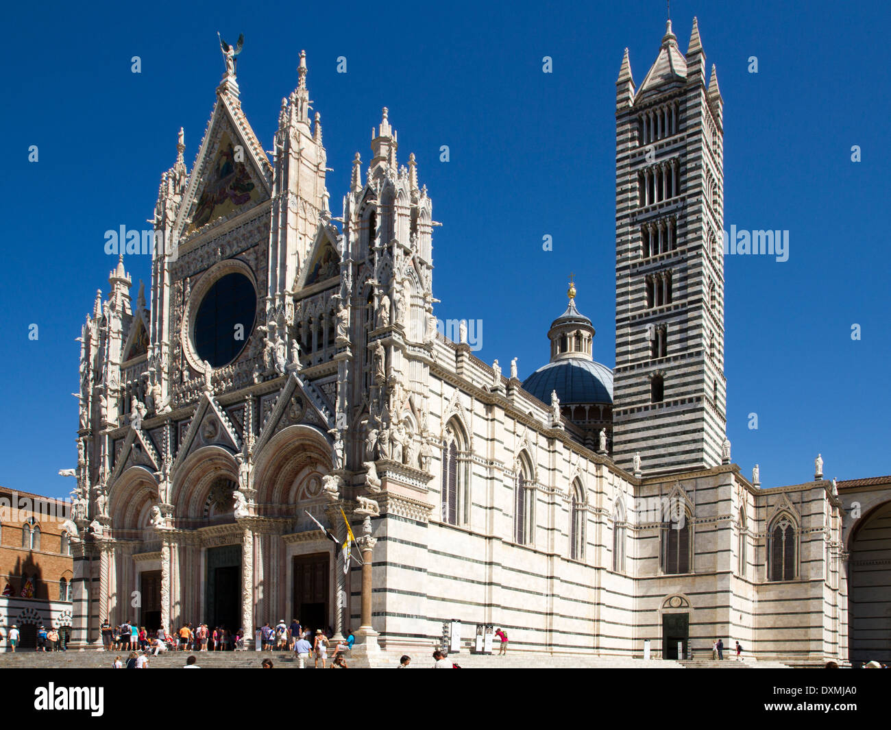 Gothic architecture siena hi-res stock photography and images - Alamy