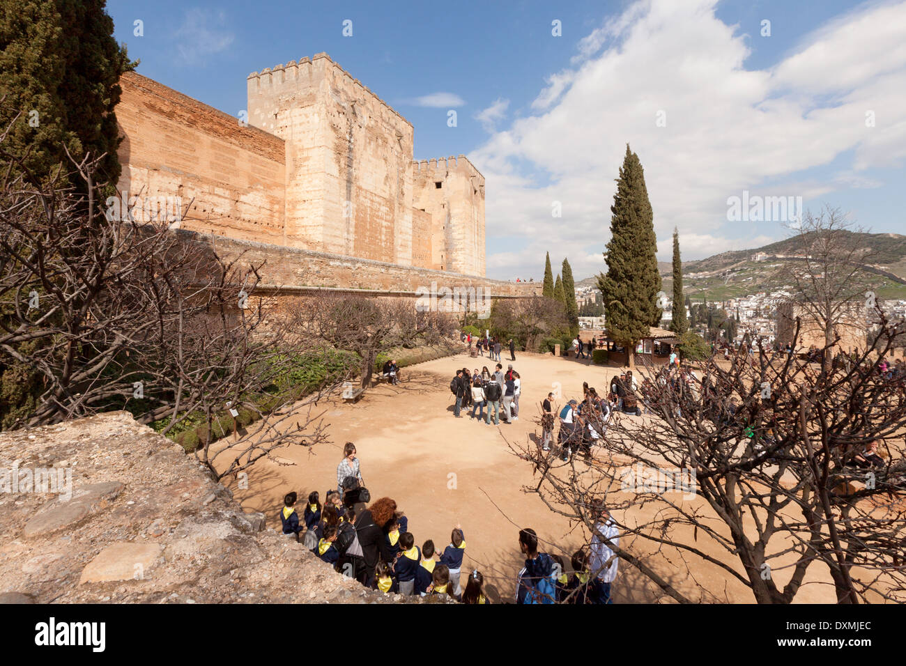 Alcazaba palace hi-res stock photography and images - Alamy