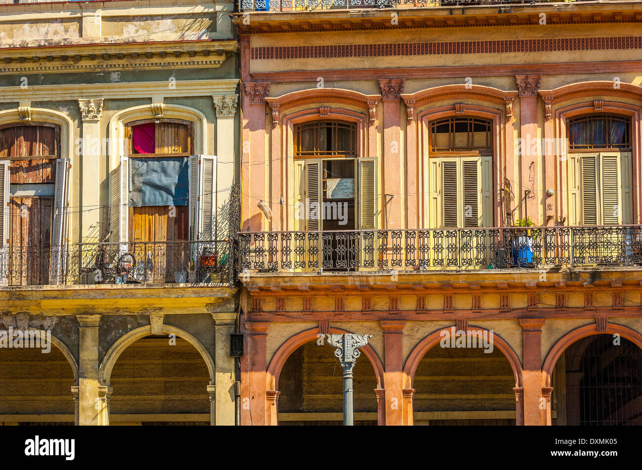 Cuban people and architecture,Havana, Cuba, Caribbean Stock Photo - Alamy