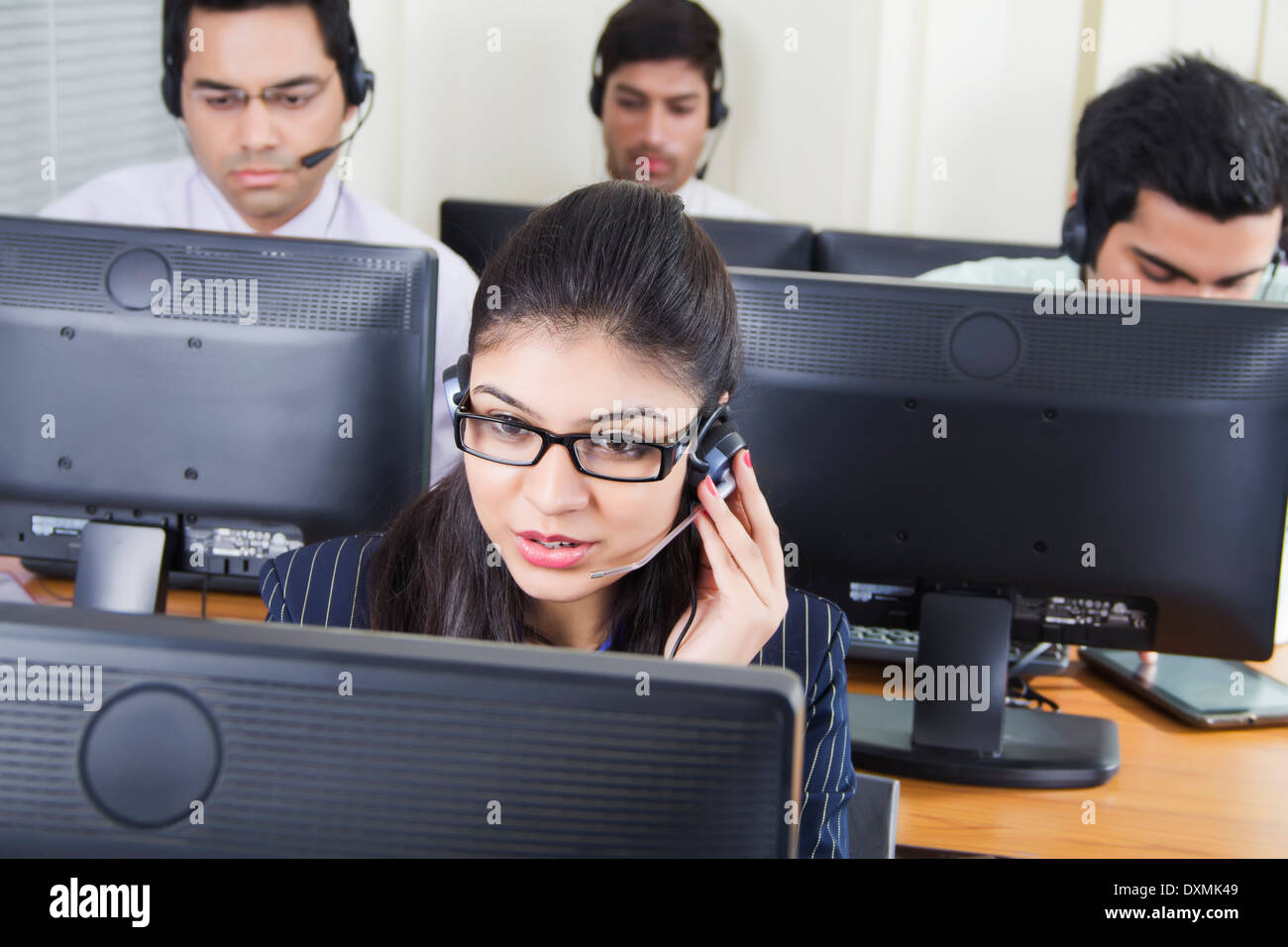 Call center india hi-res stock photography and images - Alamy