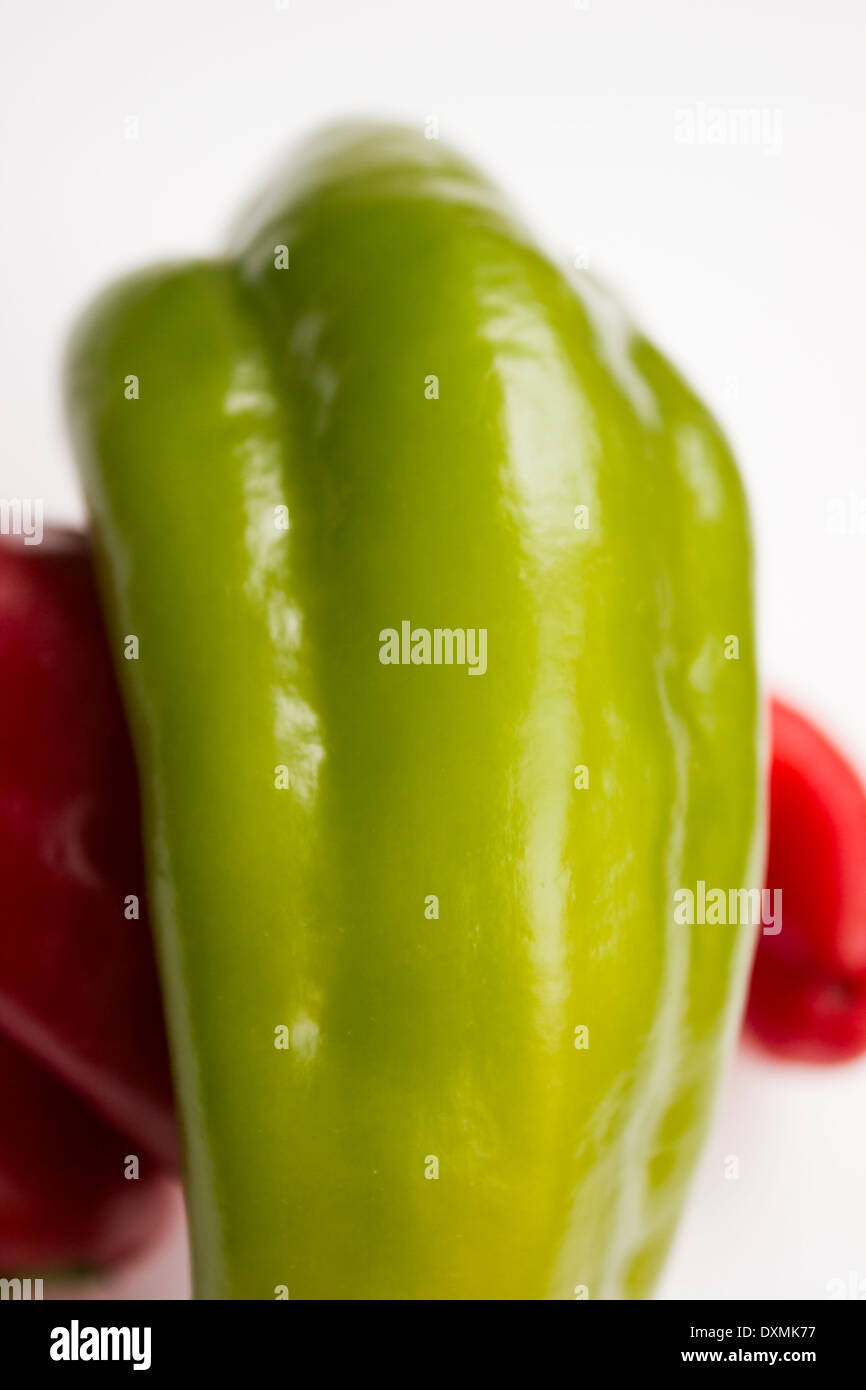 Composition of fresh and vibrant peppers Stock Photo - Alamy