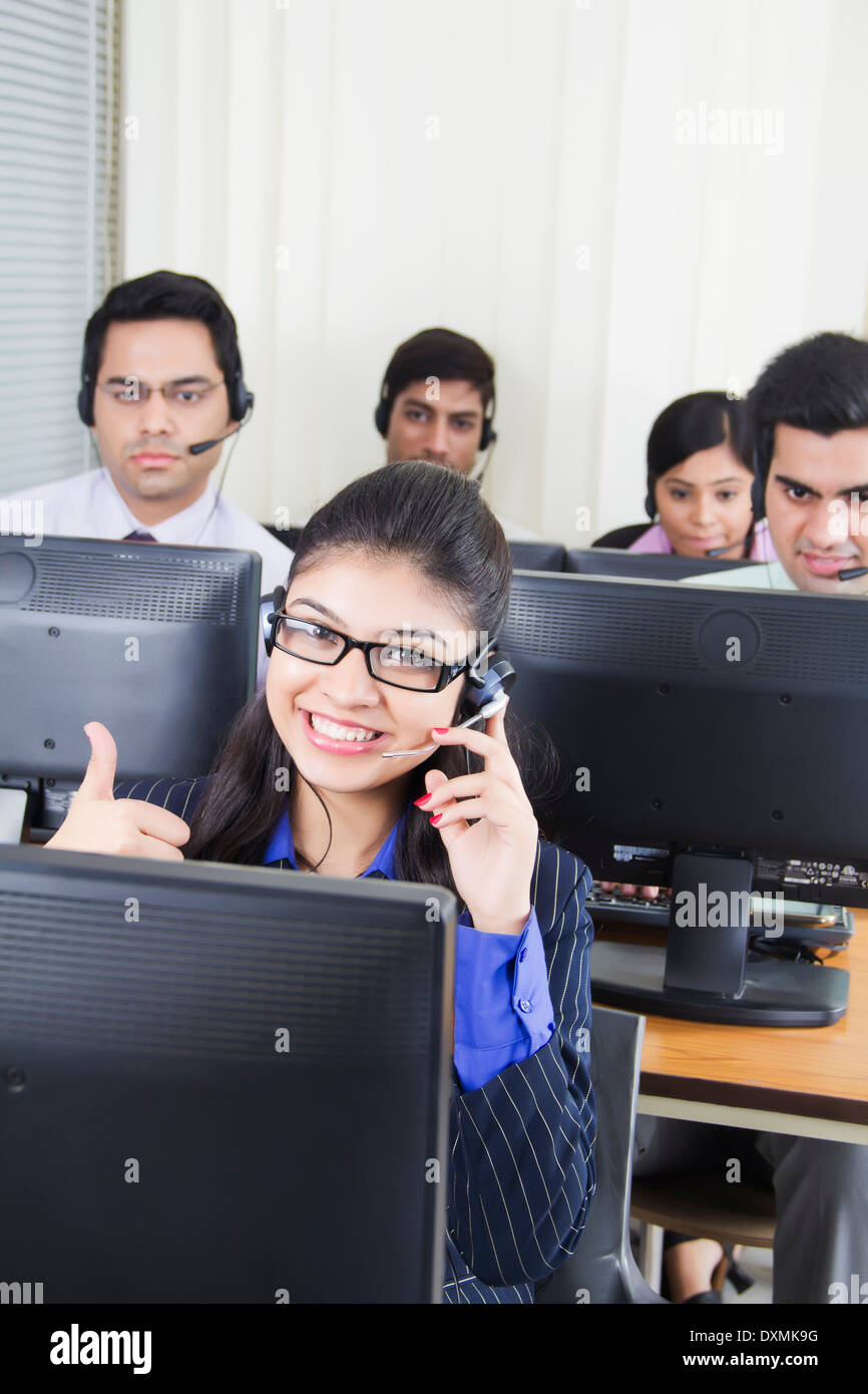 Call center india hi-res stock photography and images - Alamy