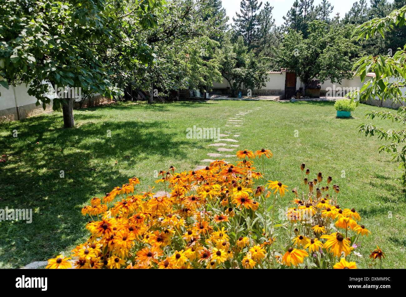 Yard exterior view hi-res stock photography and images - Alamy