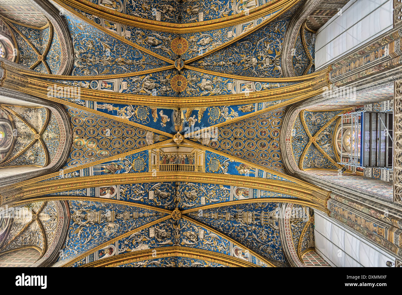 Albi cathedral ceiling frescoes cathedral hi-res stock photography and ...