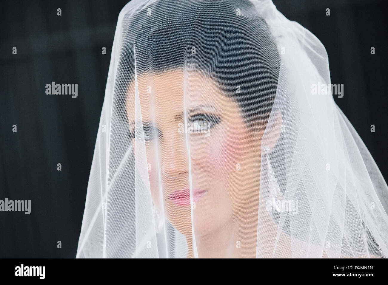 The veiled bride hi-res stock photography and images - Alamy