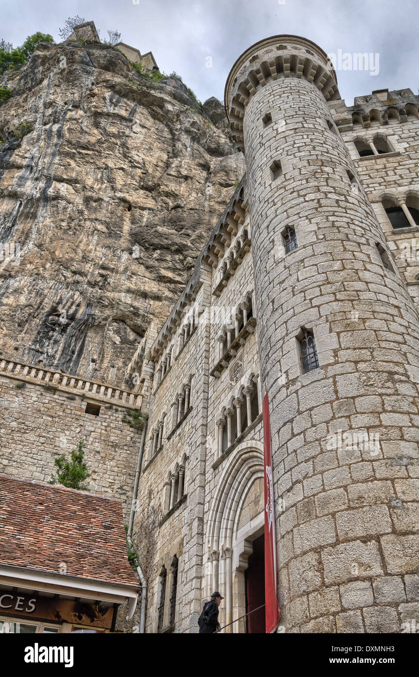 Rocamadour pilgrimage site hi-res stock photography and images - Alamy