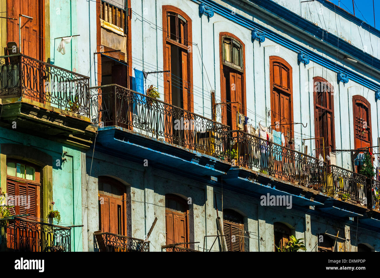 Cuban people and architecture,Havana, Cuba, Caribbean Stock Photo - Alamy
