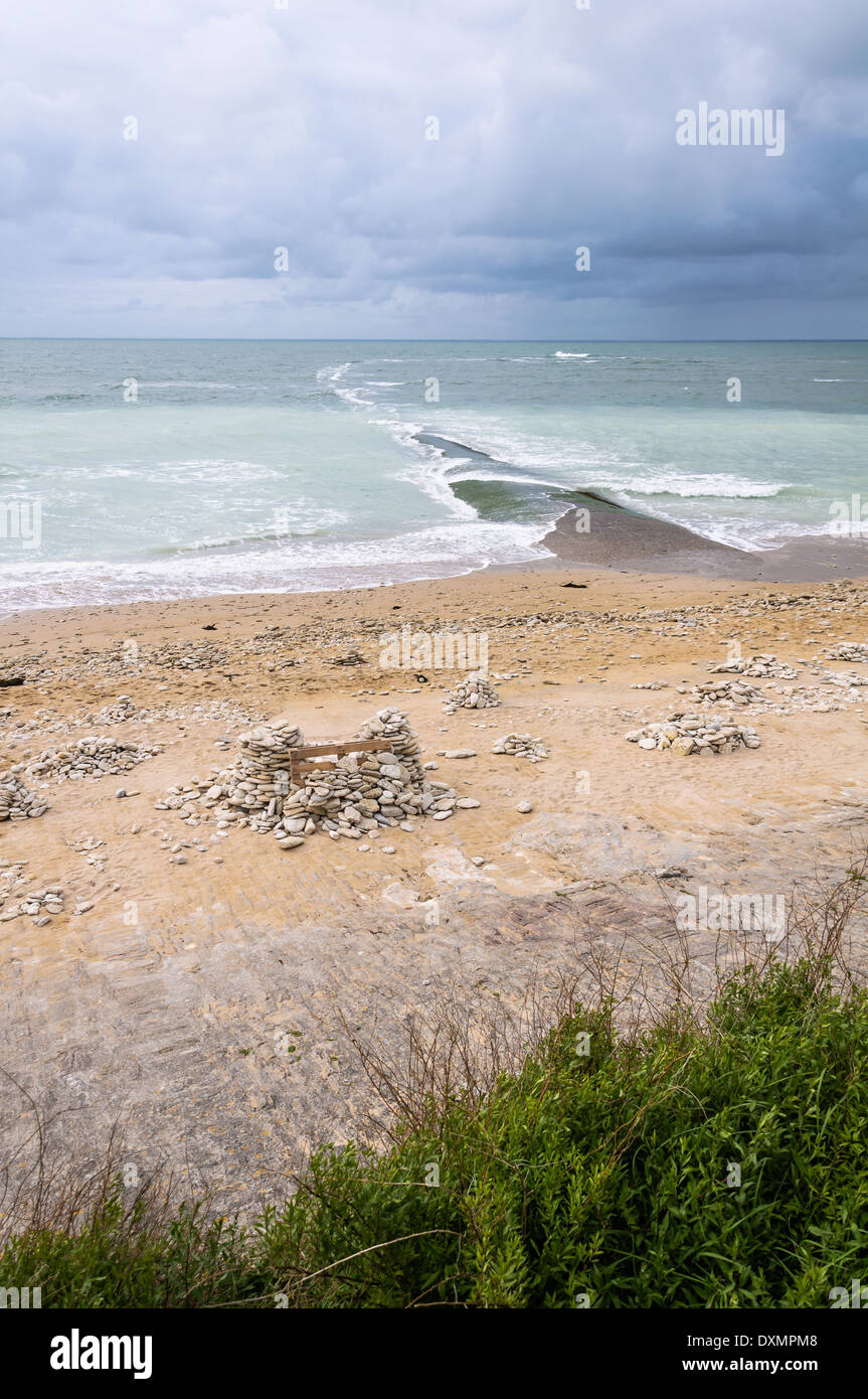 Re Island (Ile de Re) beach, France Stock Photo - Alamy