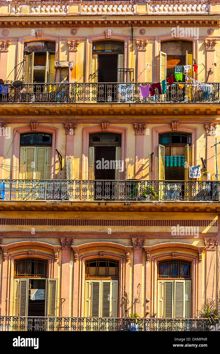 Cuban people and architecture,Havana, Cuba, Caribbean Stock Photo - Alamy
