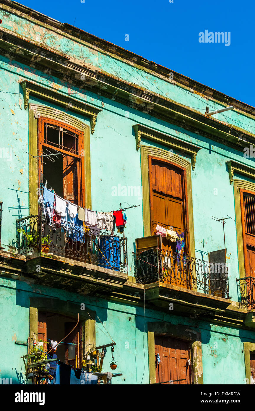 Cuban people and architecture,Havana, Cuba, Caribbean Stock Photo - Alamy