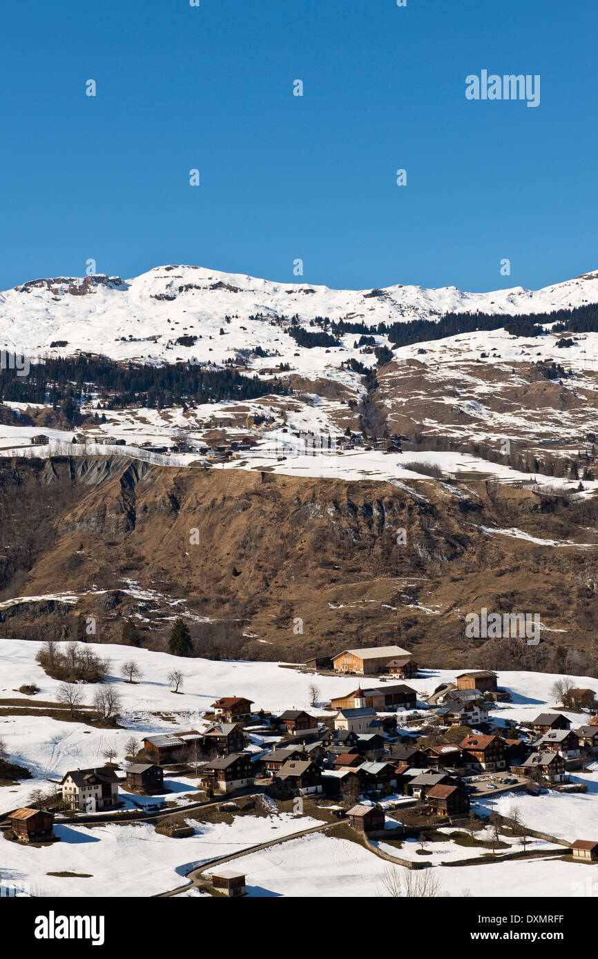 Switzerland, Canton Grisons, landscape near Vals Stock Photo - Alamy