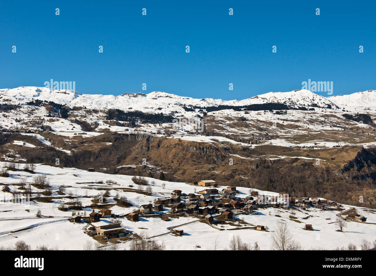 Switzerland, Canton Grisons, landscape near Vals Stock Photo - Alamy