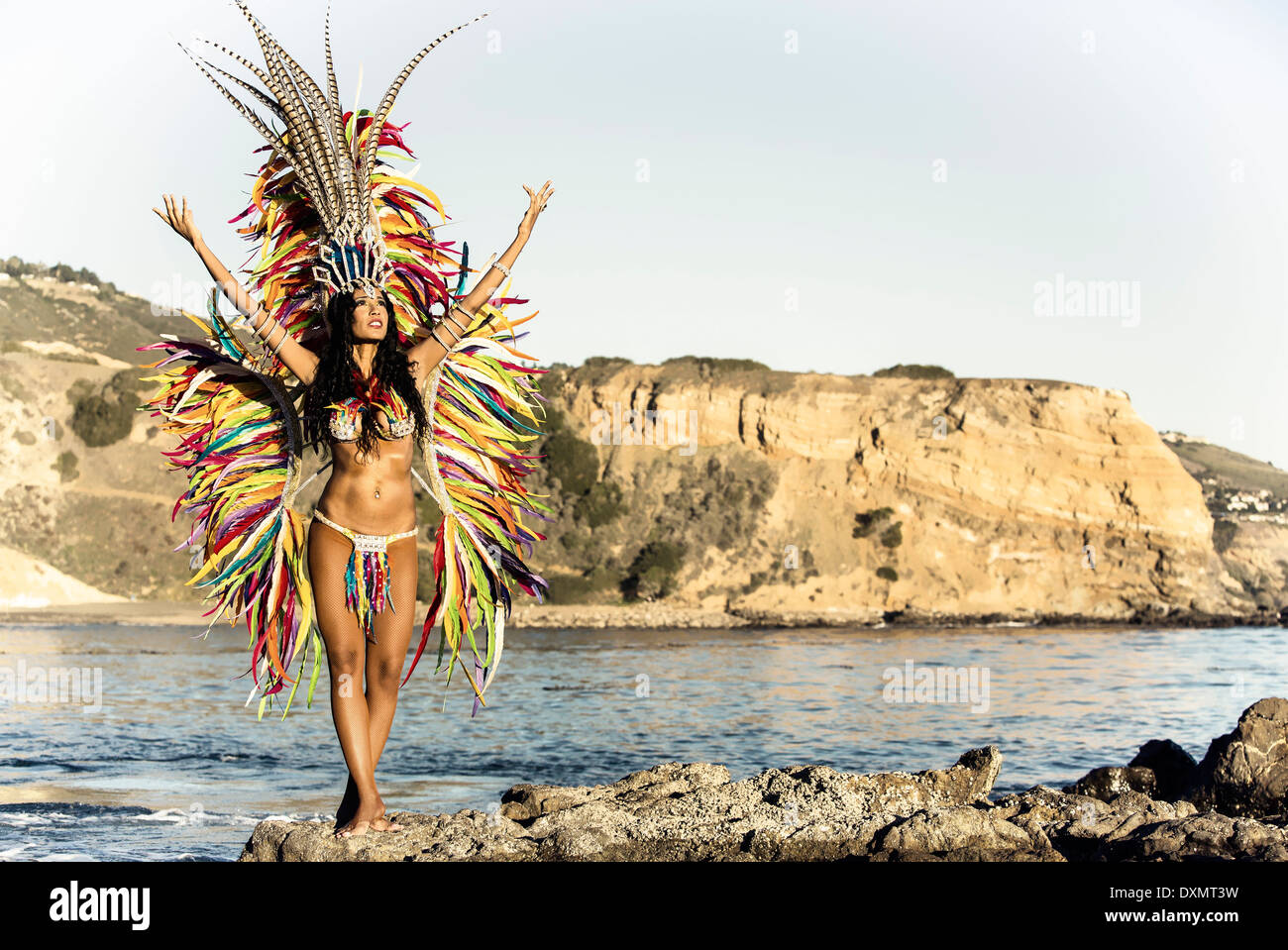 Female brazilian carnival samba dancer hi-res stock photography and images - Alamy