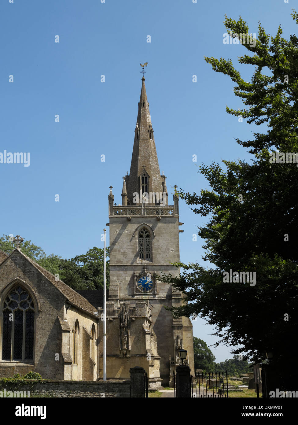 St bartholomews church corsham wiltshire hi-res stock photography and ...