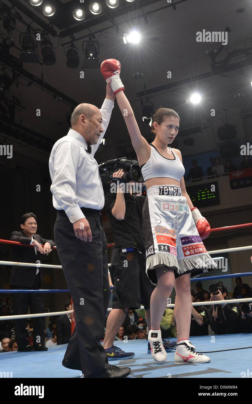 Tokyo, Japan. 24th Mar, 2014. Tomomi Takano (JPN), Keiichiro Kanehira ...