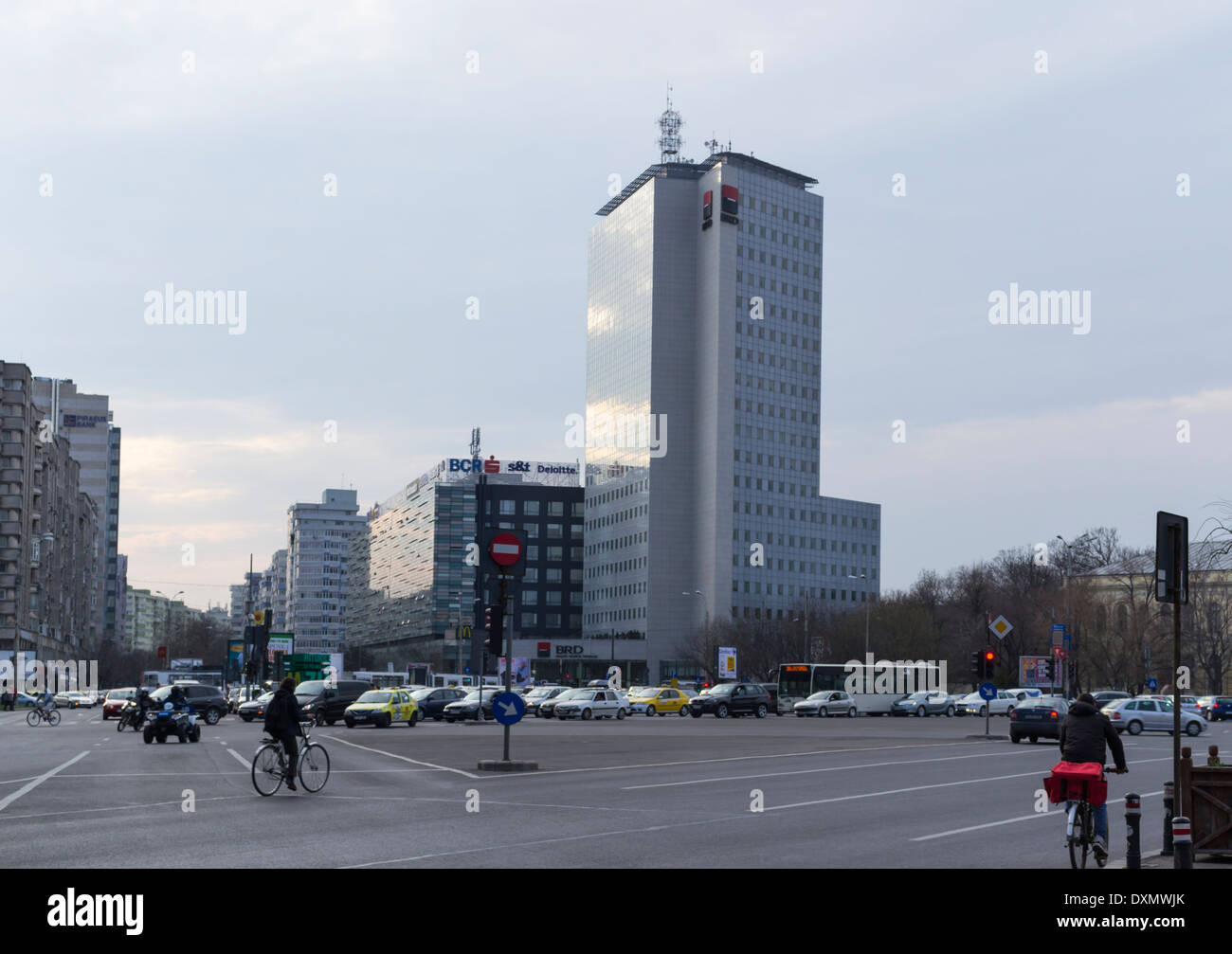 Brd tower bucharest hi-res stock photography and images - Alamy