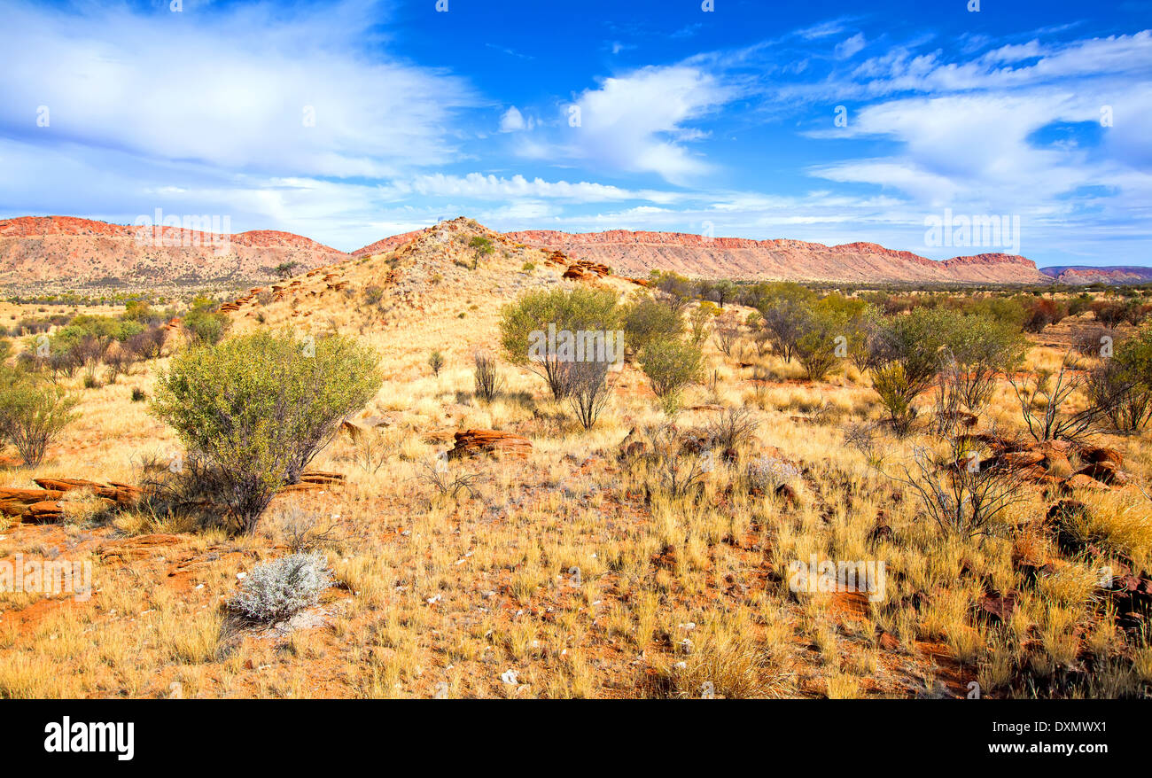 West MacDonnell Ranges Central Australia Northern Territory Stock Photo ...