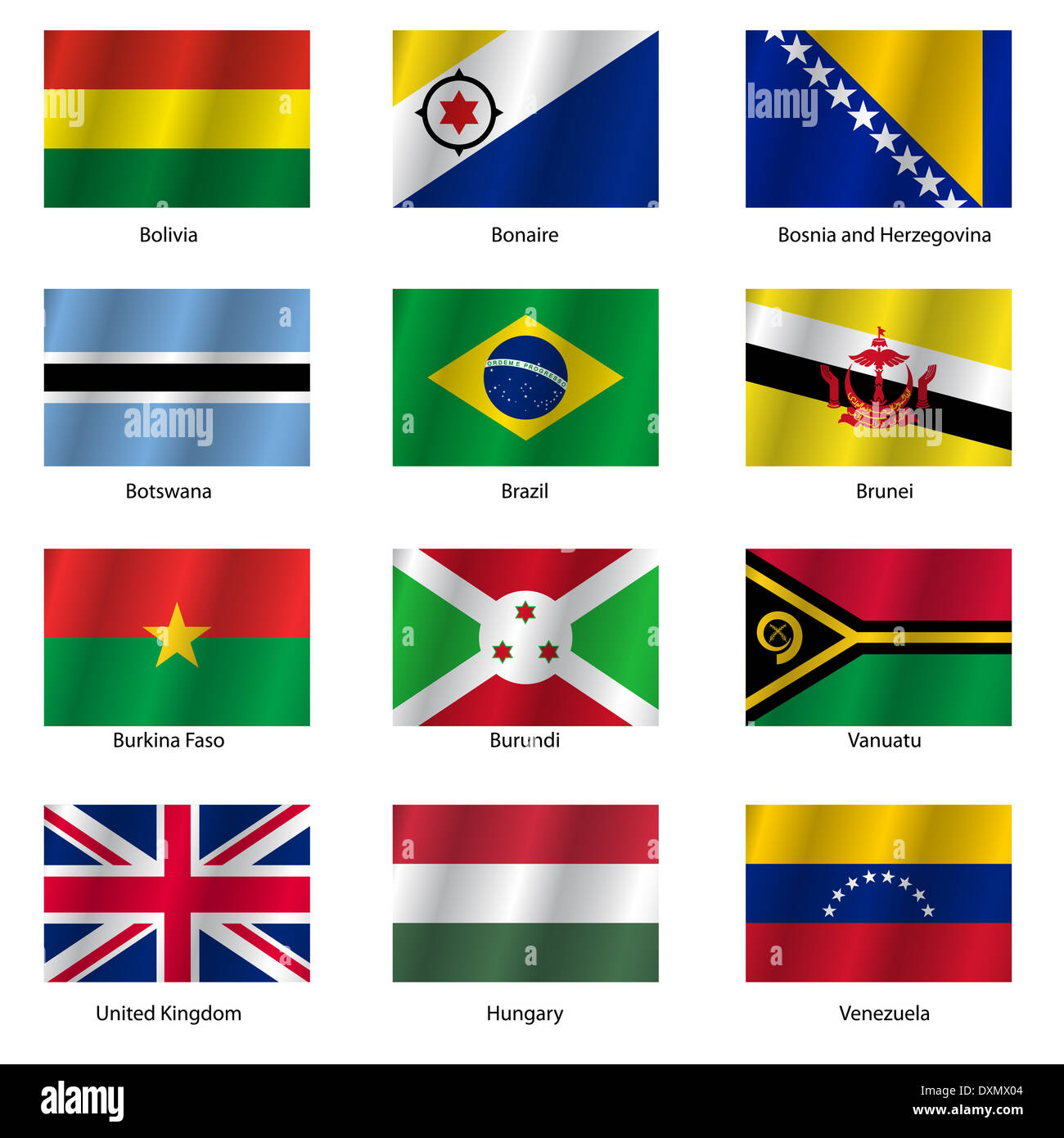 Editable bonaire flag vector Cut Out Stock Images & Pictures - Alamy