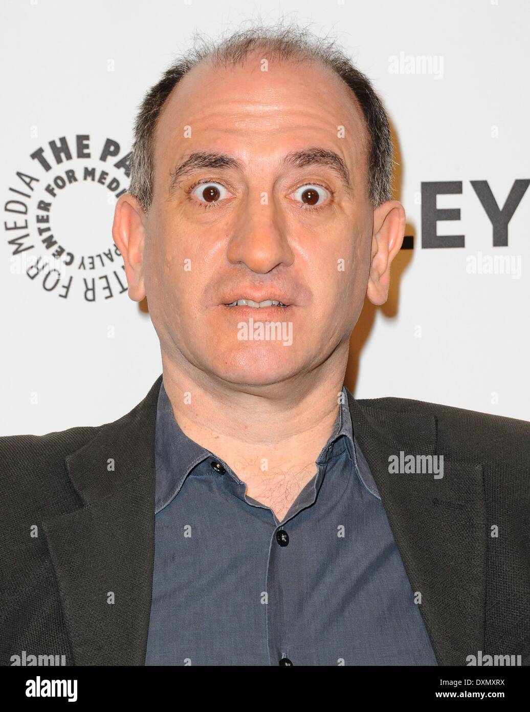 Los Angeles, CA, USA. 27th Mar, 2014. Armando Iannucci at arrivals for ...
