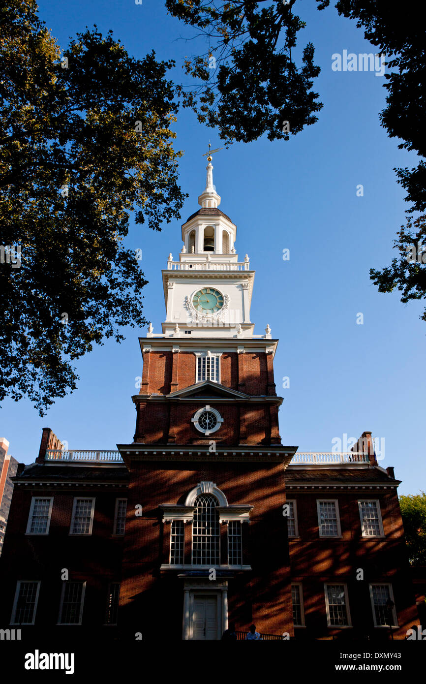 South facade of Independence Hall, Independence National Historical ...