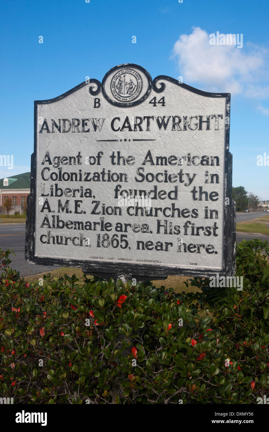 ANDREW CARTWRIGHT Agent of the American Colonization Society in Liberia ...