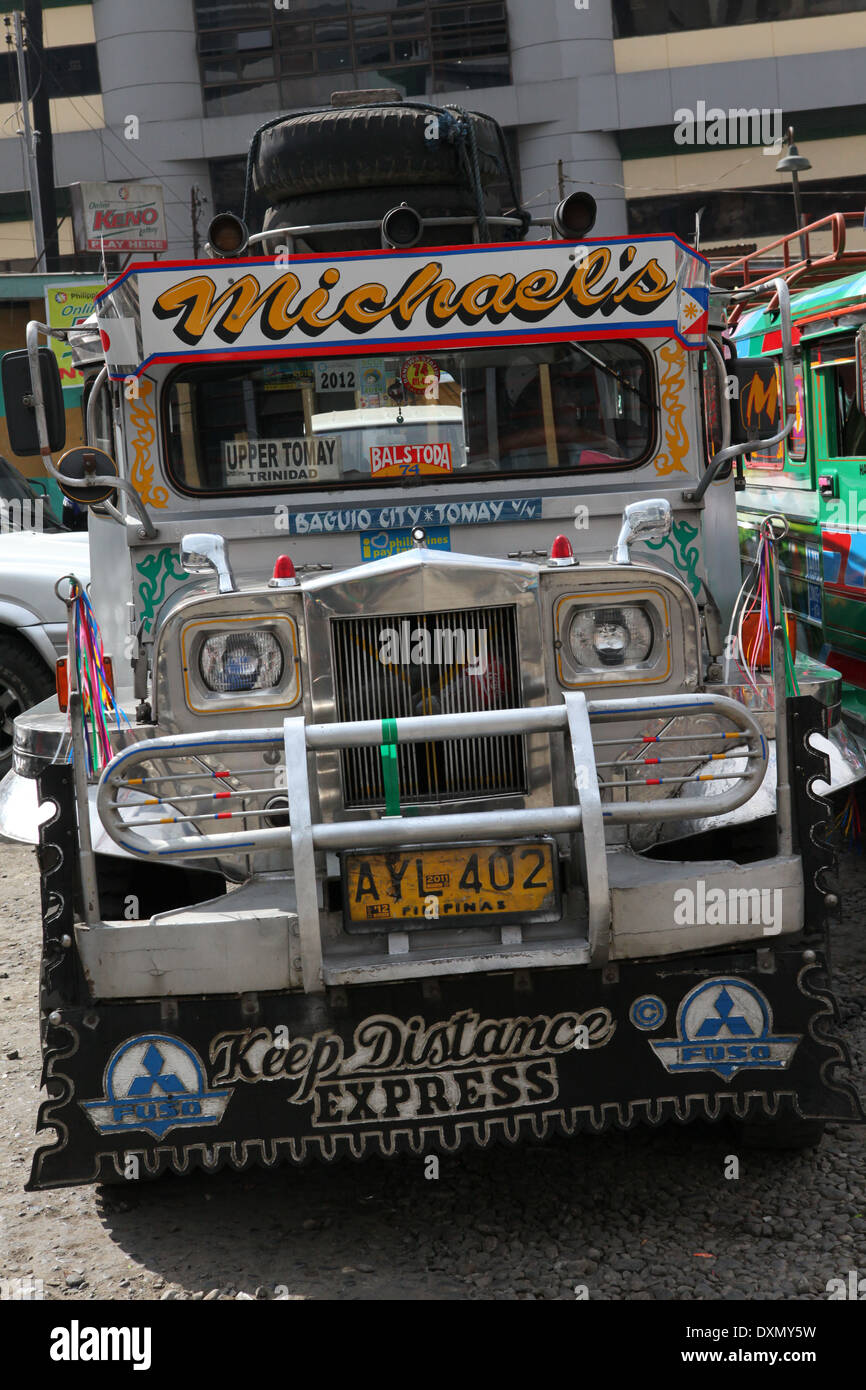Jeepney baguio philippines hi-res stock photography and images - Alamy