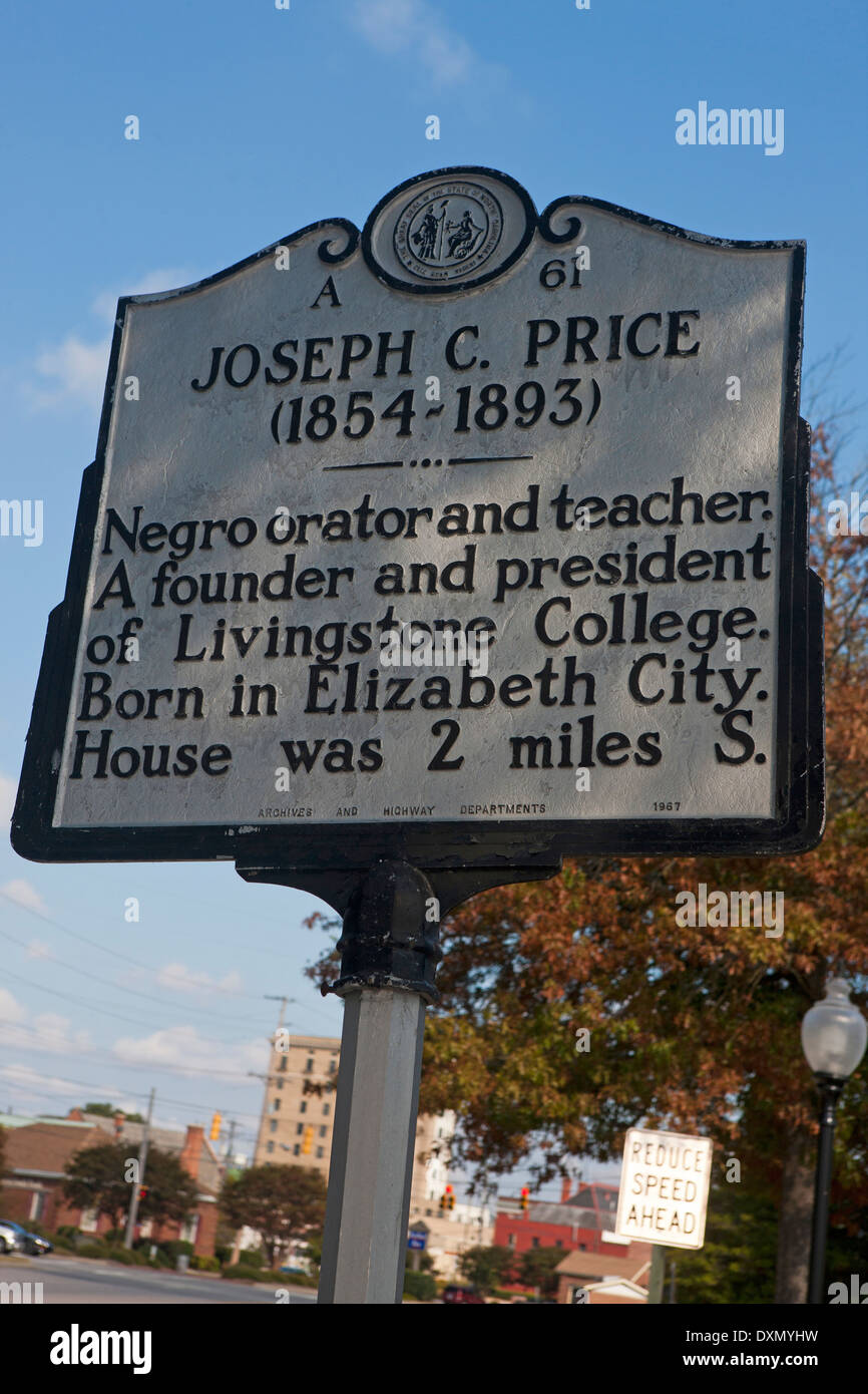 JOSEPH C. PRICE (1854-1893) Negro orator and teacher. A founder and ...