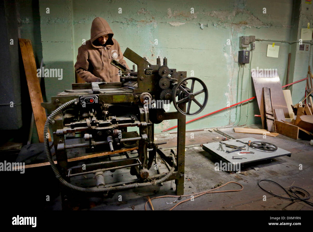 Antique printers hi-res stock photography and images - Alamy