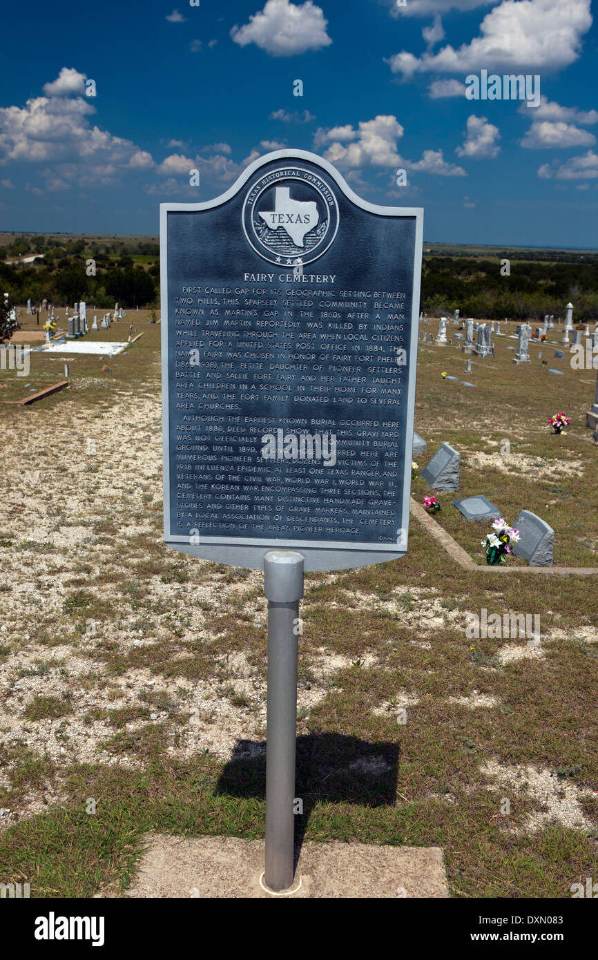 FAIRY CEMETERY First called Gap for its geographic setting between two ...