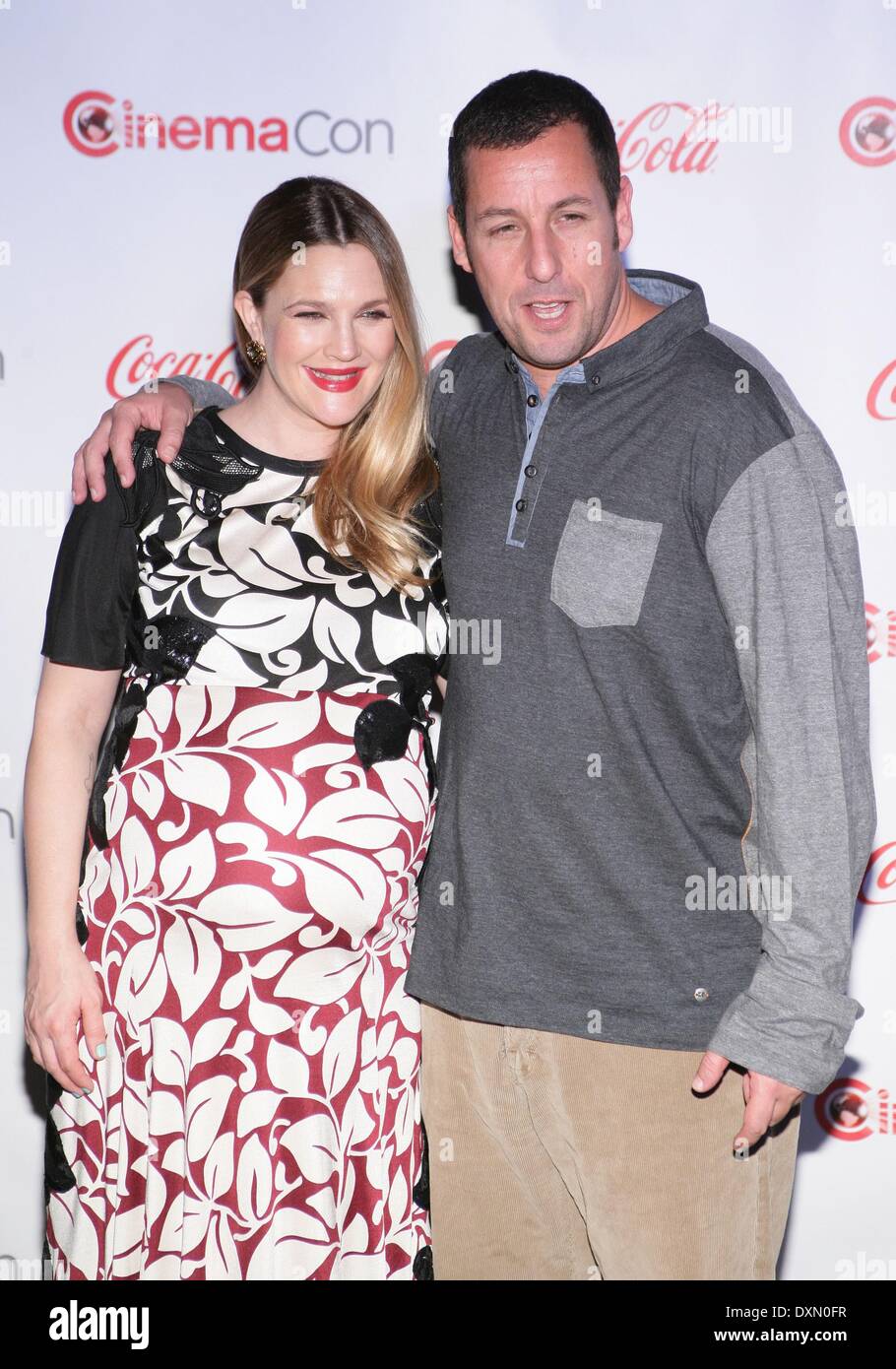 Las Vegas, NV, USA. 27th Mar, 2014. Drew Barrymore, Adam Sandler at ...