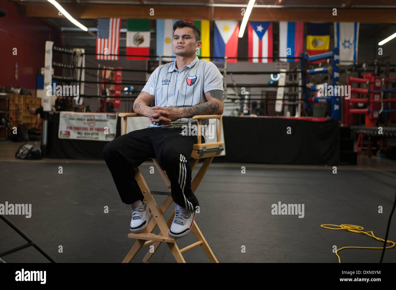 Oxnard, California, USA. 16th July, 2013. Argentinian Boxer, MARCOS ...