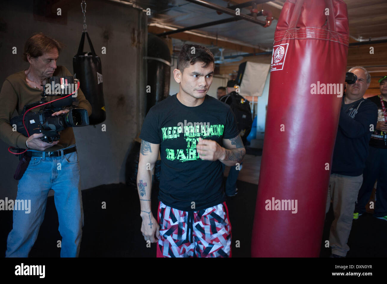 Oxnard, California, USA. 16th July, 2013. Argentinian Boxer, MARCOS ...