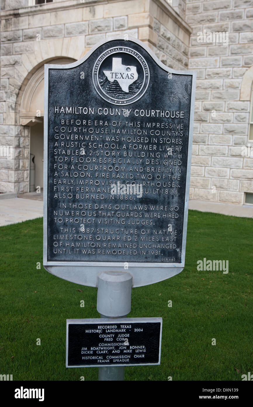 HAMILTON COUNTY COURTHOUSE Before era of this impressive courthouse ...