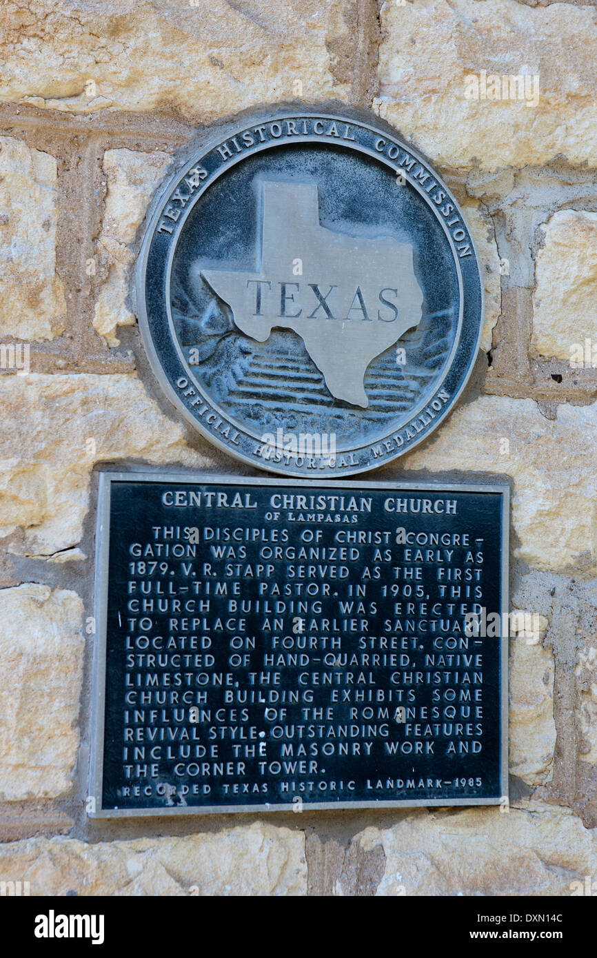 CENTRAL CHRISTIAN CHURCH OF LAMPASAS This Disciples of Christ ...