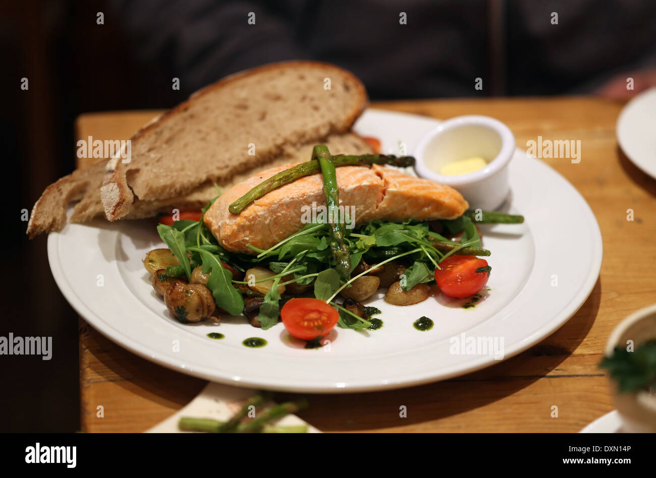 Fish vegetables dish hi-res stock photography and images - Alamy