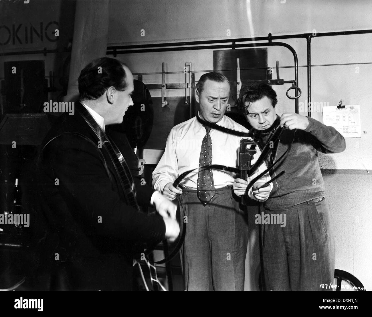 STOP PRESS GIRL Stock Photo - Alamy