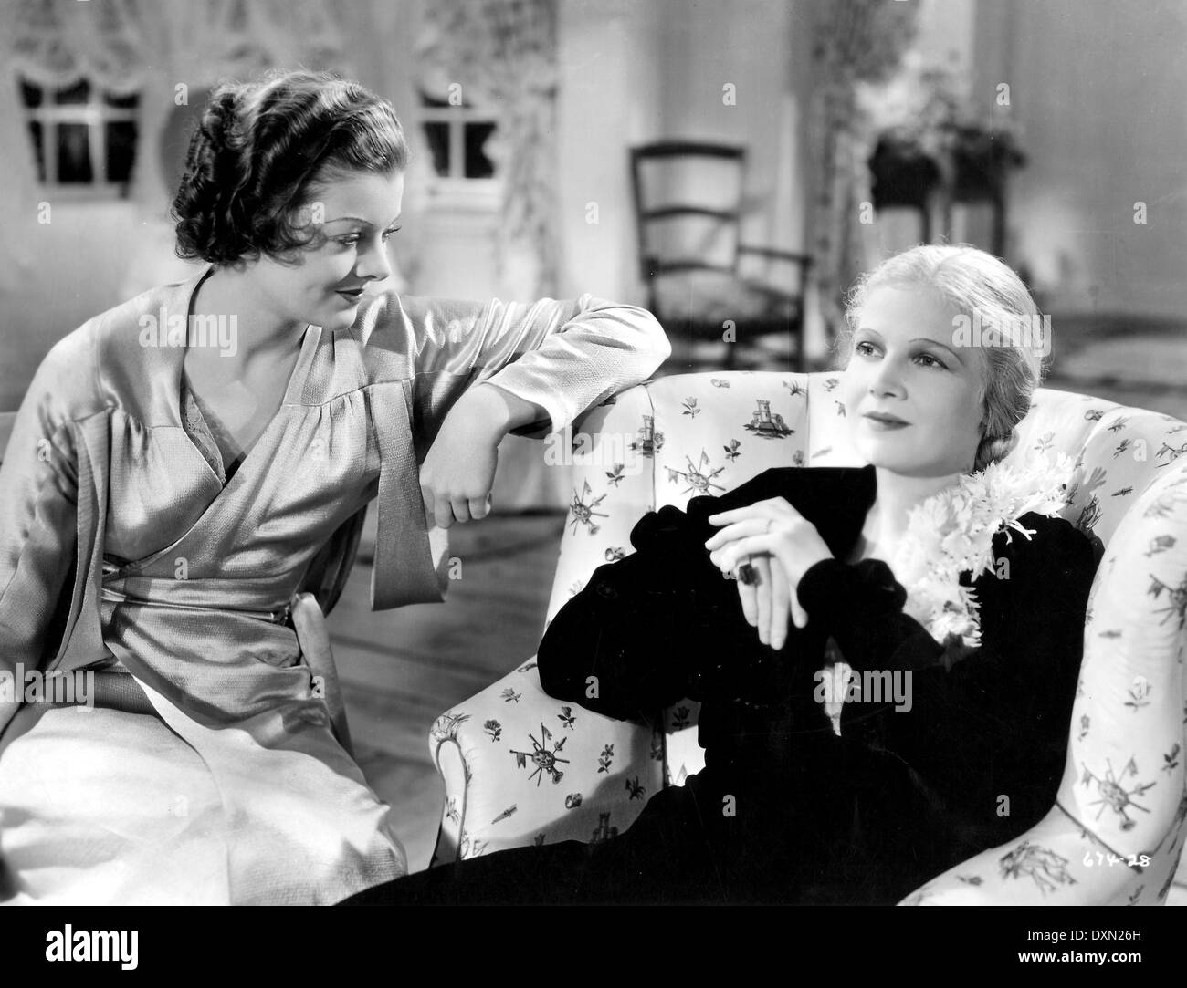 WHEN LADIES MEET Stock Photo - Alamy