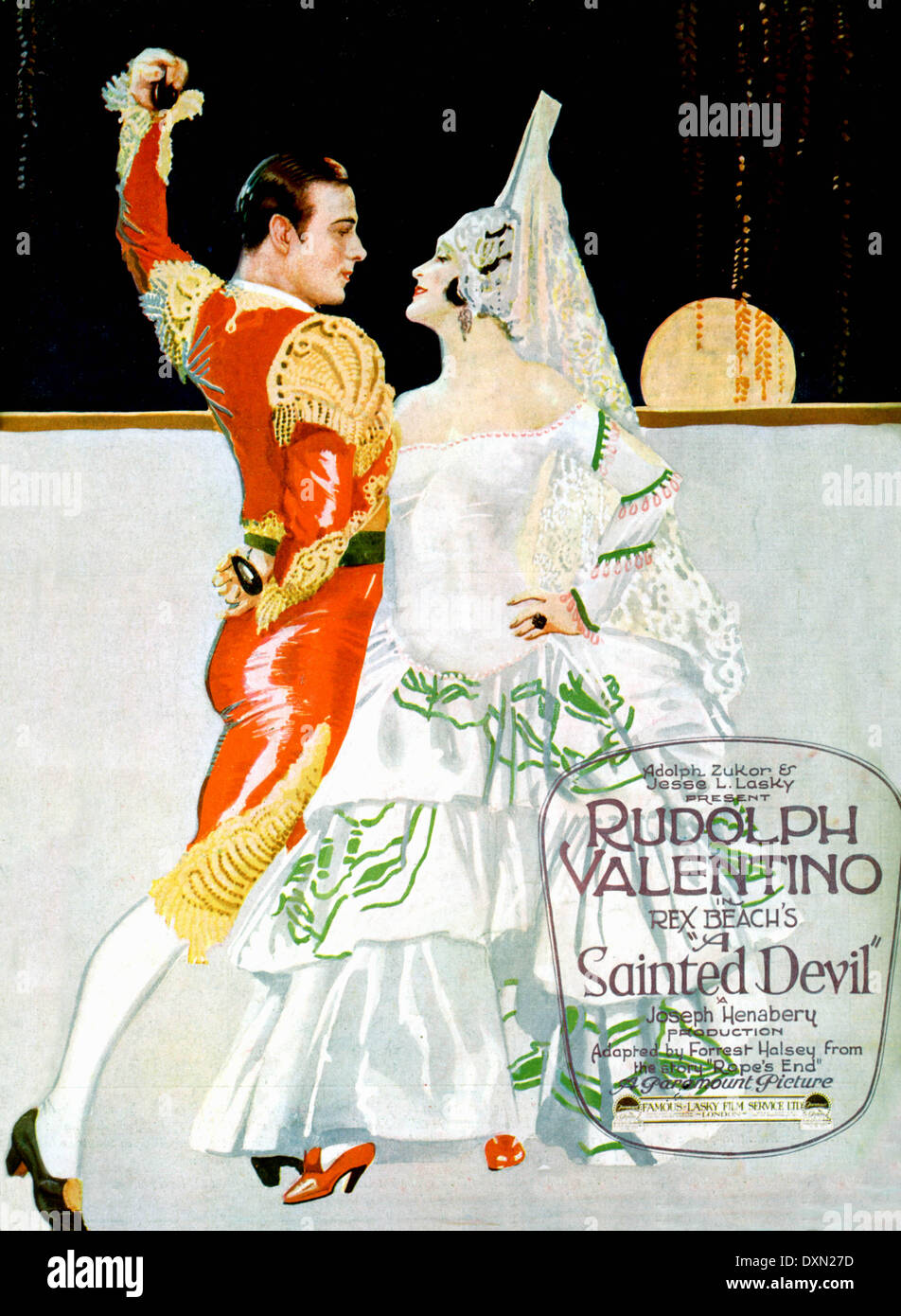 A SAINTED DEVIL Stock Photo - Alamy