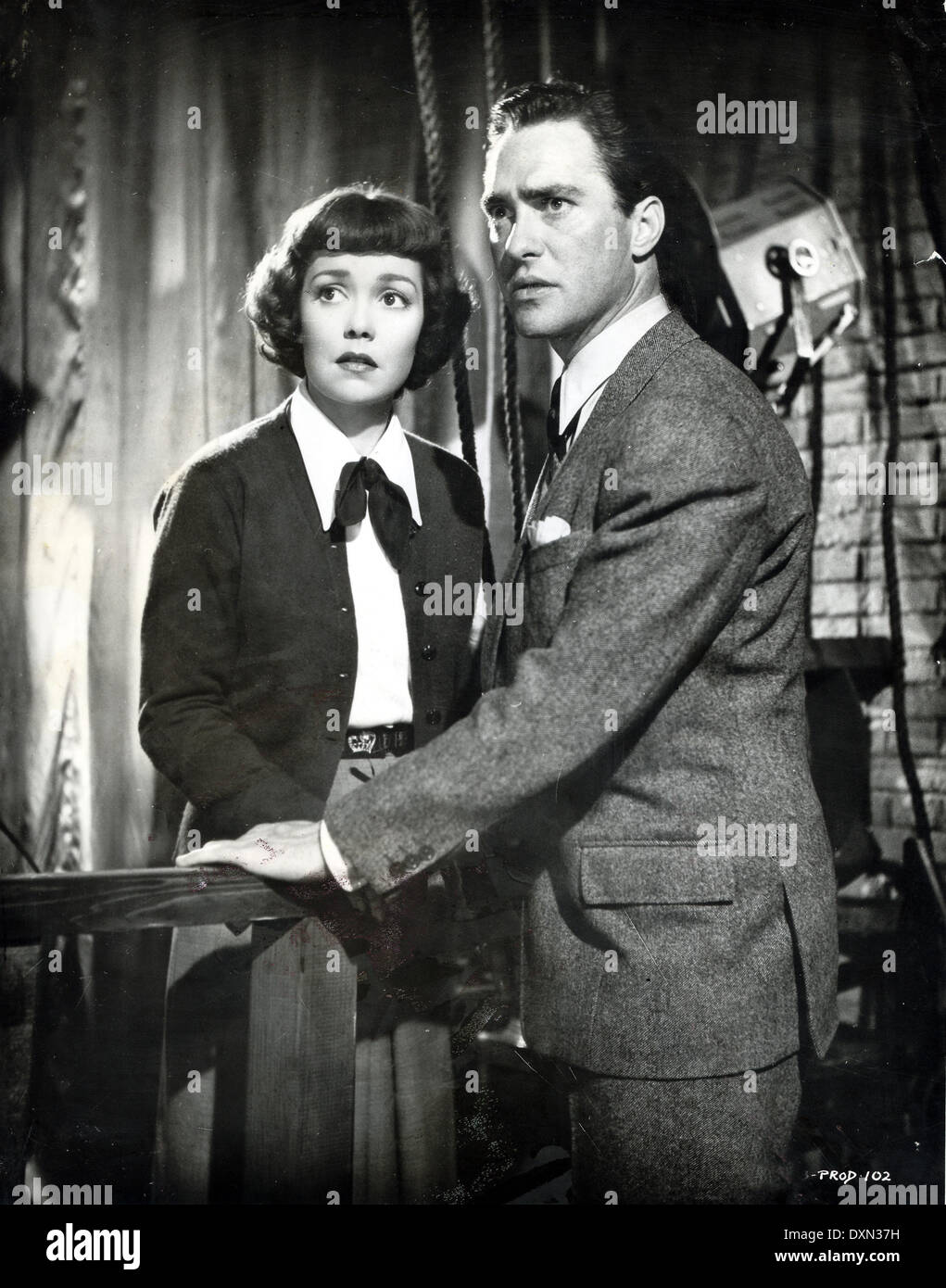 Stage fright 1950 wyman todd hi-res stock photography and images - Alamy