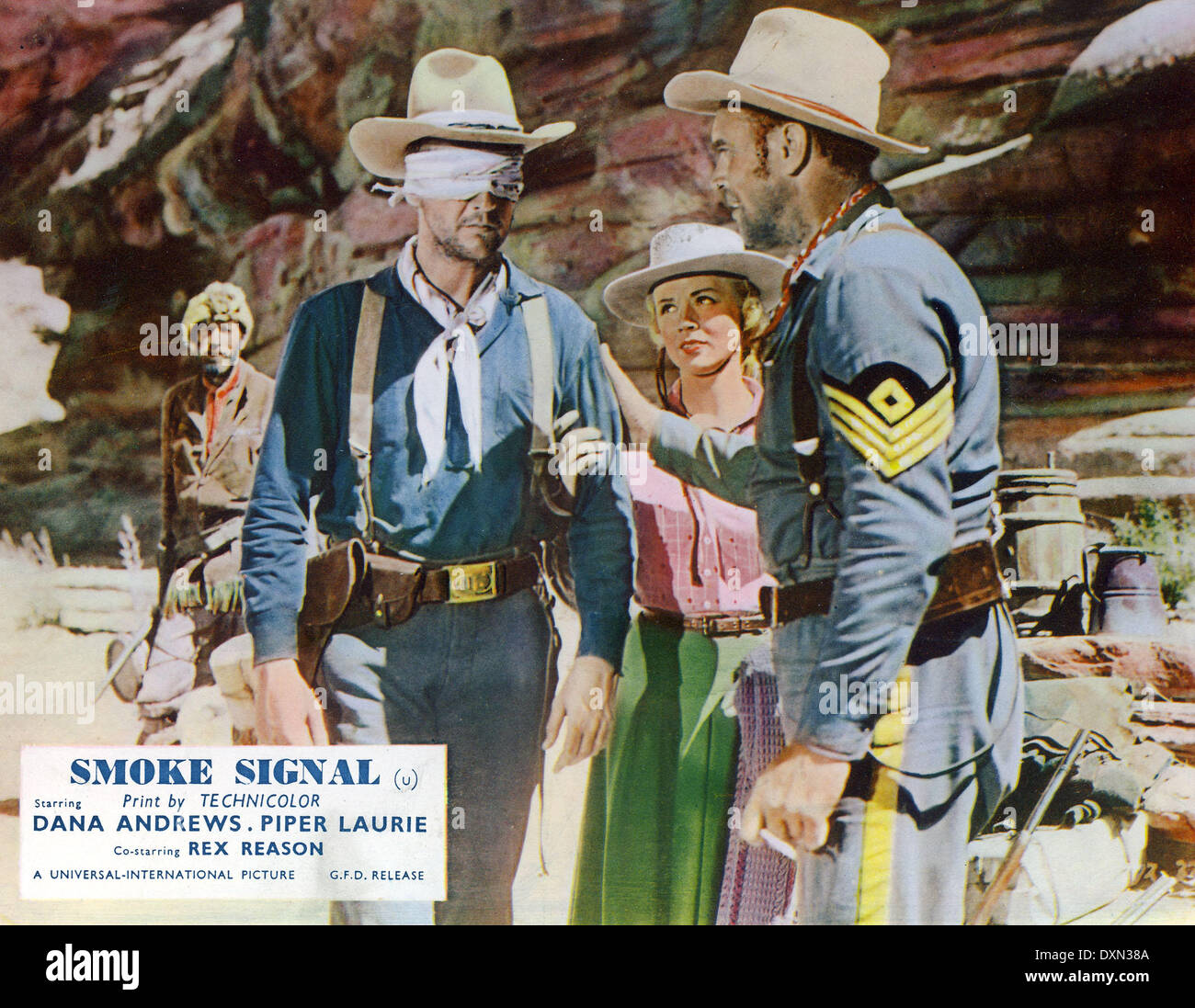 SMOKE SIGNAL Stock Photo - Alamy