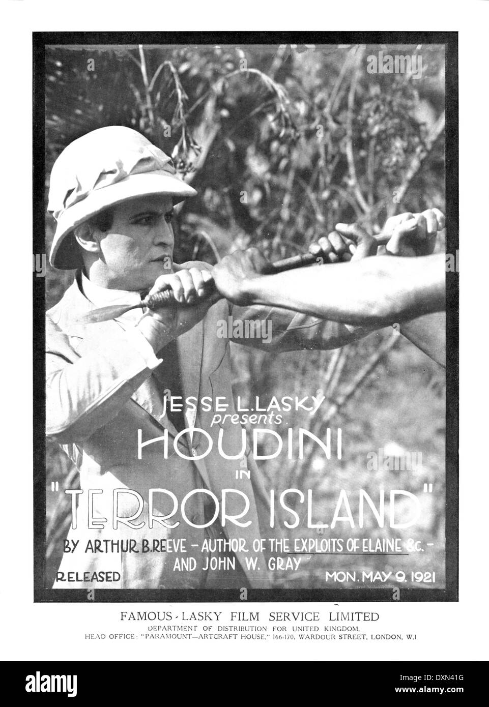 Terror island houdini hi-res stock photography and images - Alamy
