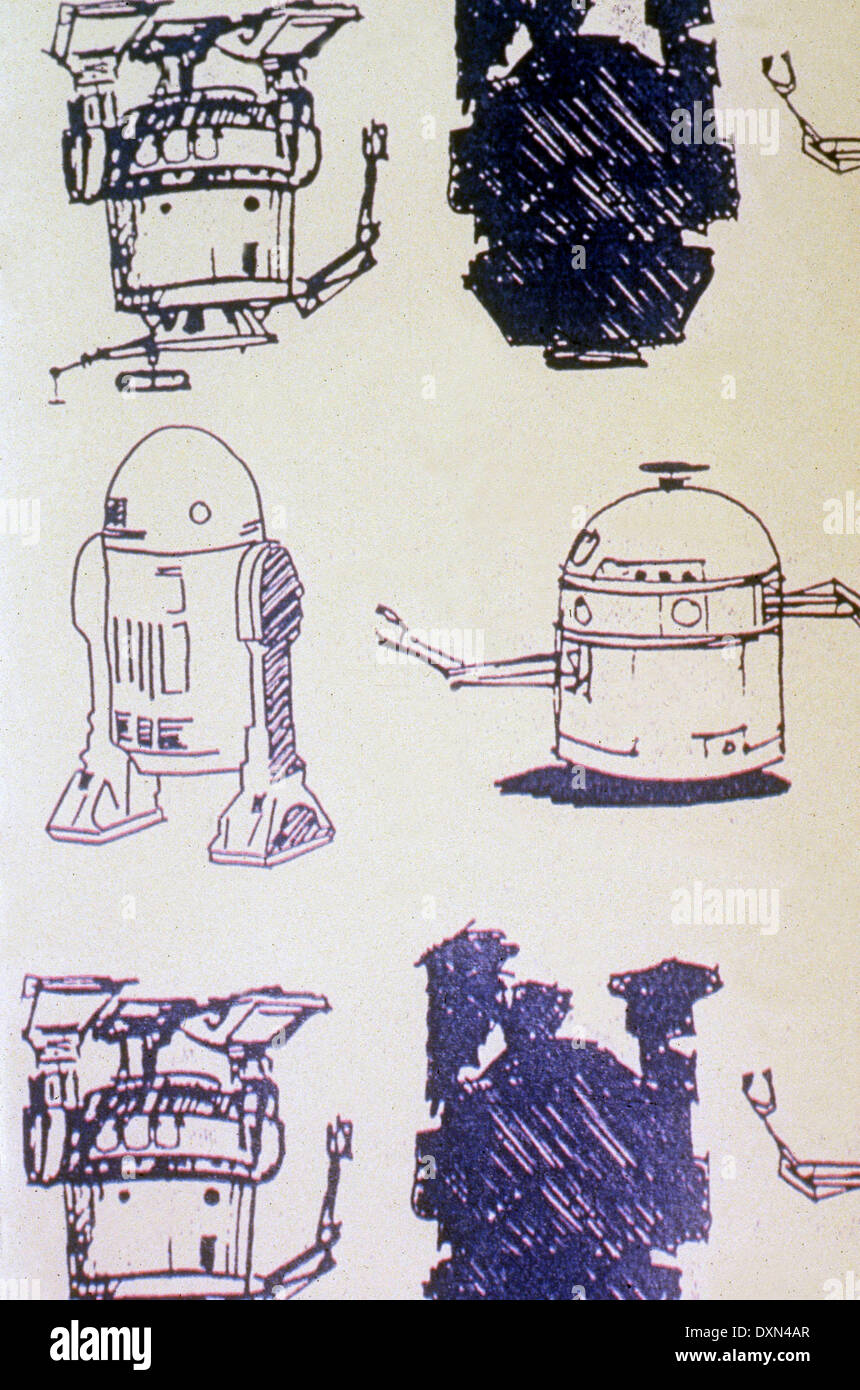 Star wars movie still 1977 hi-res stock photography and images - Alamy