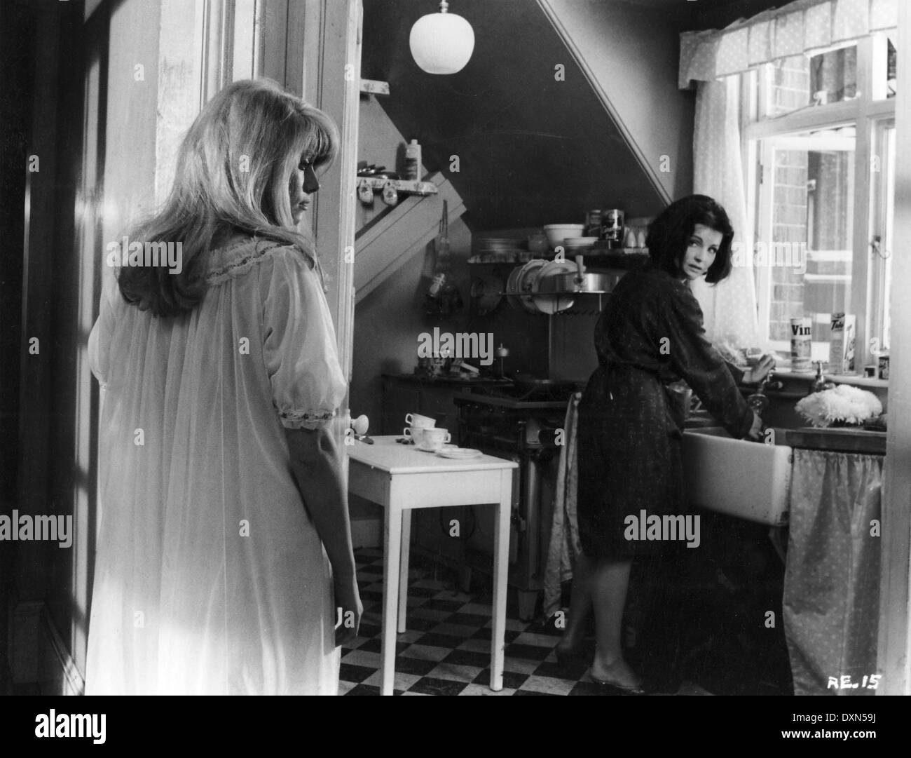 Repulsion Catherine Deneuve Black and White Stock Photos & Images - Alamy