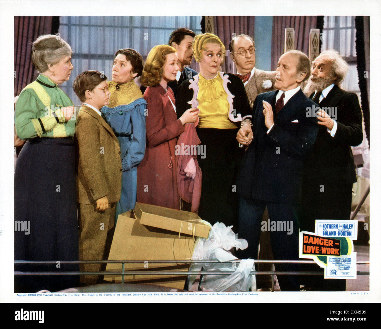Danger love at work 1937 hi-res stock photography and images - Alamy