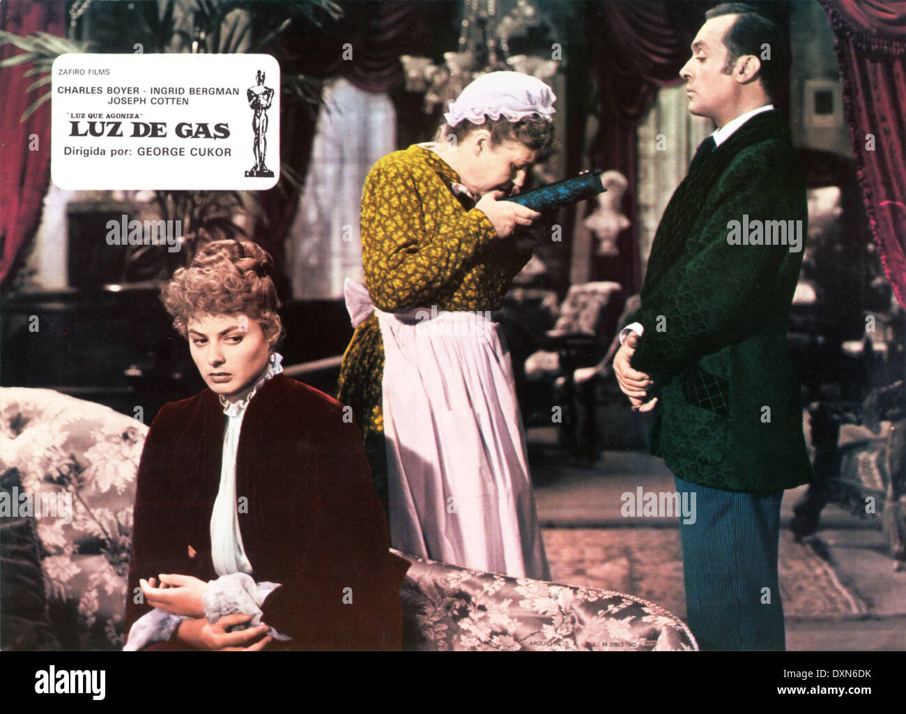 Charles Boyer Ingrid Bergman Gaslight High Resolution Stock Photography ...