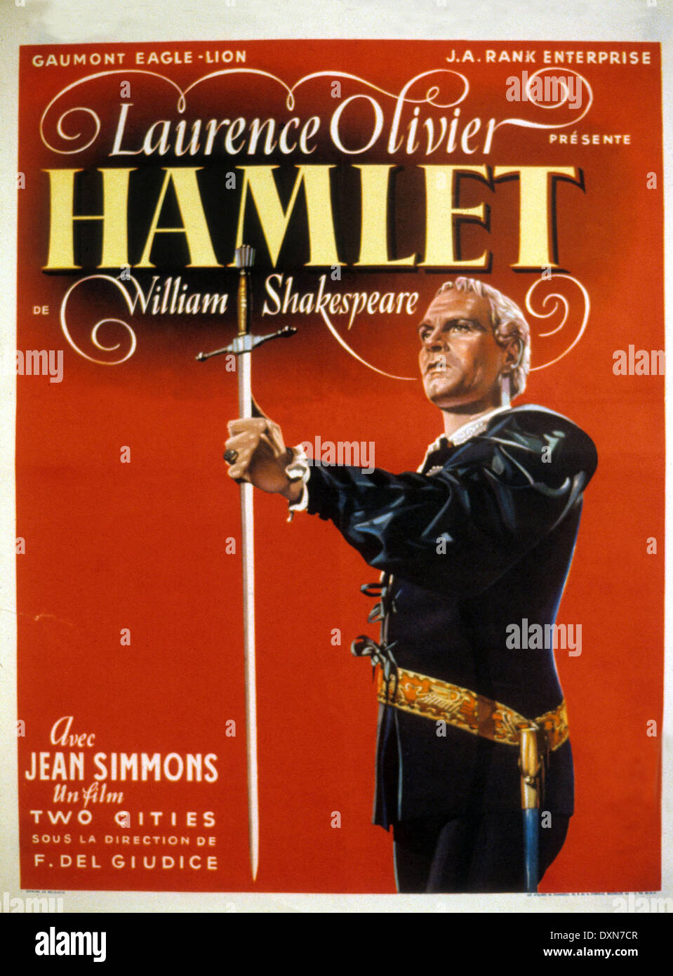Hamlet movie still olivier hi-res stock photography and images - Alamy