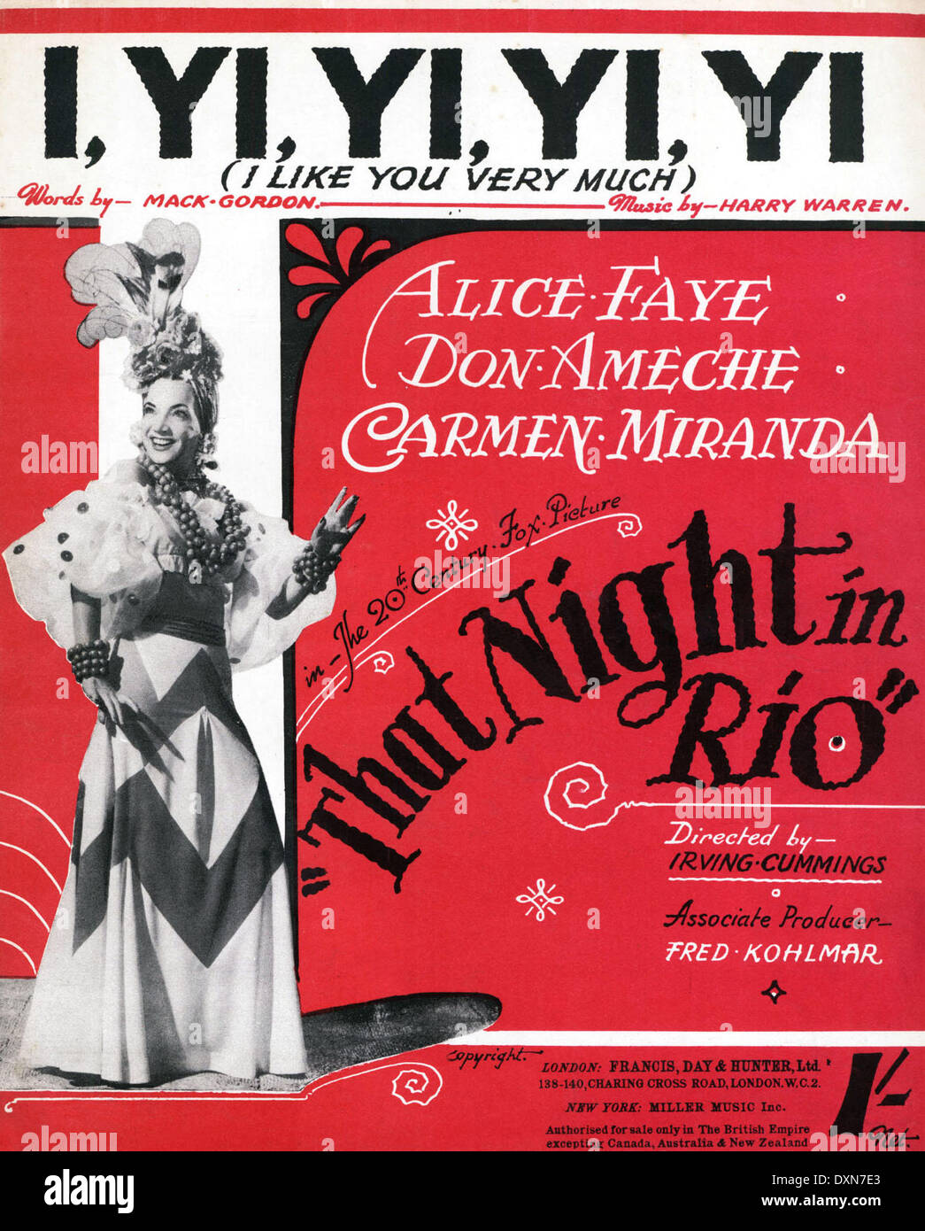 That Night In Rio Alice Faye