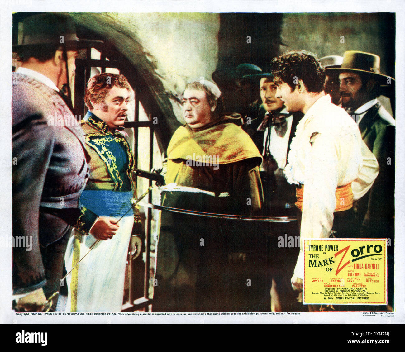 The mark of zorro 1940 film hi-res stock photography and images - Alamy